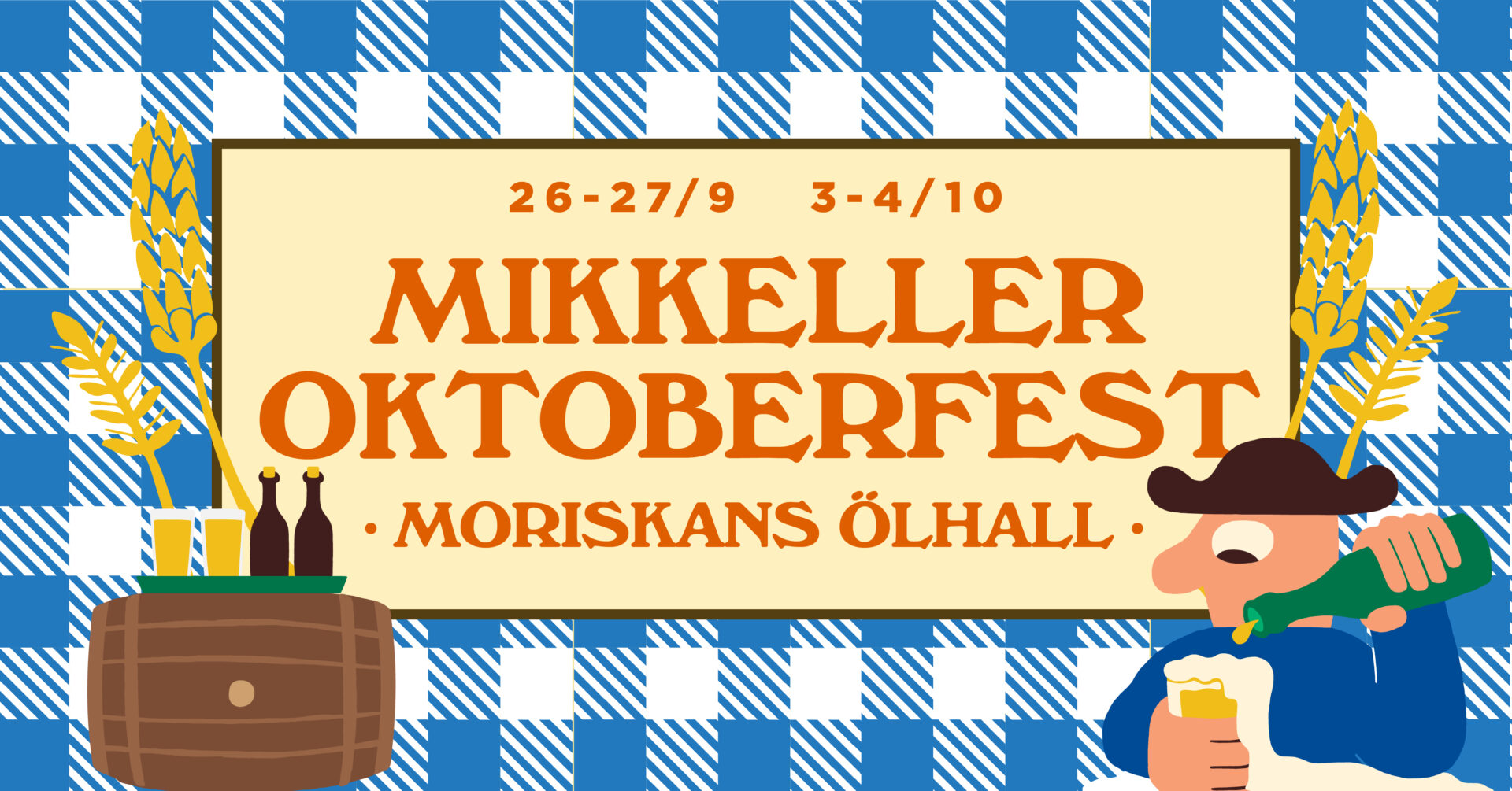 MIKKELLER OKTOBERFEST | MORISKANS ÖLHALL – Moriska Paviljongen